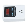 Cccanaooolceie Digital Temperature Controller 1500w 10a Lcd Screen Digital Thermostat Controller