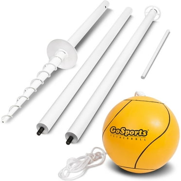 Sterling Sports Tetherball Game Set for Kids, Compact Outdoor Backyard ...