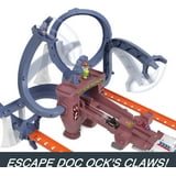 Hot Wheels Spider-Man RaceTrack Set with Web-Slinging Speedway & 2 ...