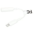 onn. Lightning to 3.5mm AUX Adapter - White - Walmart.com