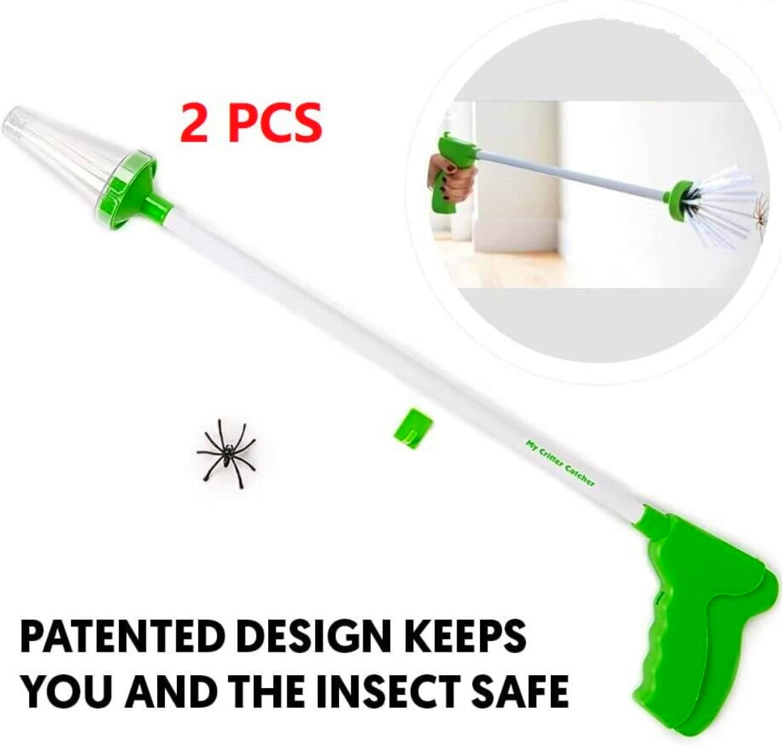 JahyShow Catcher 2 packs - Spider and Insect Catcher Green Use for the ...