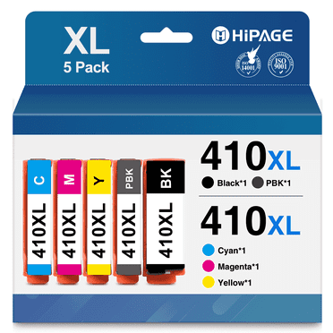 410 XL Ink Cartridge for Epson 410 XL with Epson Expression XP-7100 XP ...