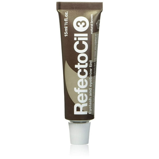 RefectoCil Cream Hair Dye (NATURAL BROWN) .5oz - Walmart.com