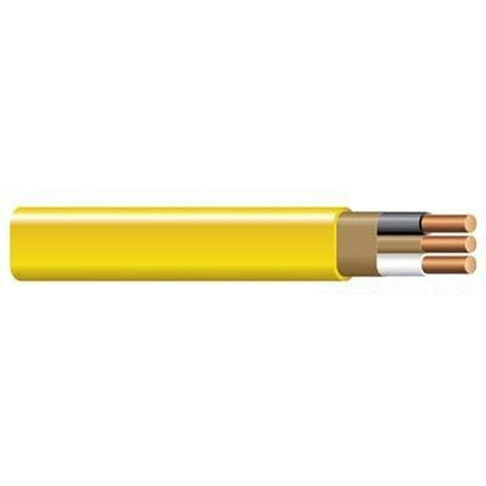 SOUTHWIRE COMPANY LL 63946855 Building Wire 14 Ga, 3 Conductor 15 Amp ...