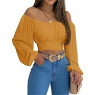 Made by Olivia Women's Plain Stretchy Asymmetric Tie Knob Open Back ...