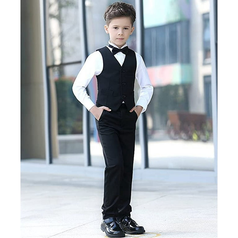 Toddler Tuxedos For Weddings 3Pcs Kids Boys Suit Set Toddler Formal