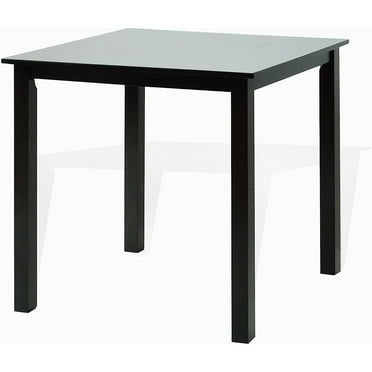 Linon Ervin Wood Square Drop Leaf Table in Washed Gray - Walmart.com