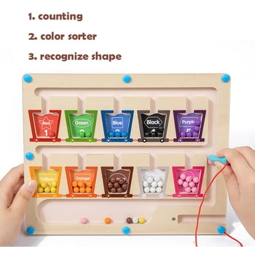 Counting Ladybugs - Montessori Counting Toys for Toddlers - Wooden ...