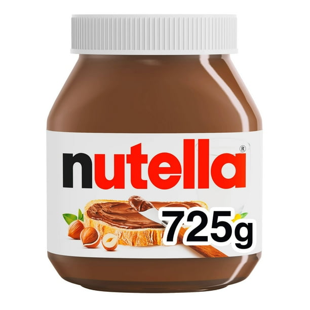 NUTELLA® Hazelnut Spread with Cocoa for Breakfast, 725g Jar