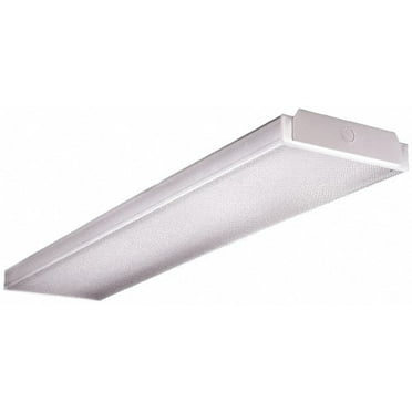 Cooper Lighting 4 Lamp, 4 Ft. Long, 32 Watt, Surface Mounted ...