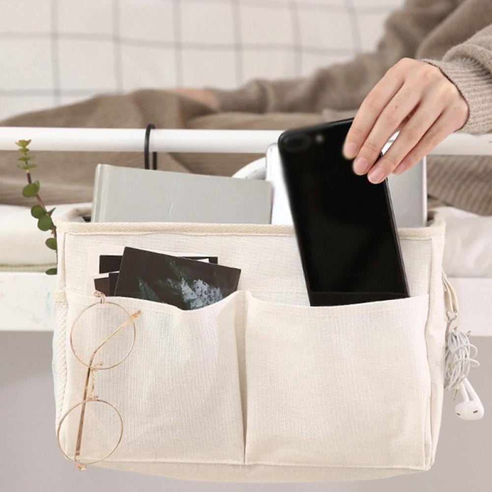 Storage Pouch, Bed Organizer Bed Storage Pocket Bedside Organizer ...