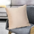 Ihhxva Linen Pillow Cushion, Velvet Sofa Cushion with Insert, Modern ...