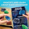 National Geographic Outer Space Gemstone Dig Brick – 1 Dig Brick with ...