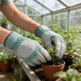 Breathable Reinforced Labor Gloves Sun Resistant Gardening Gloves For ...