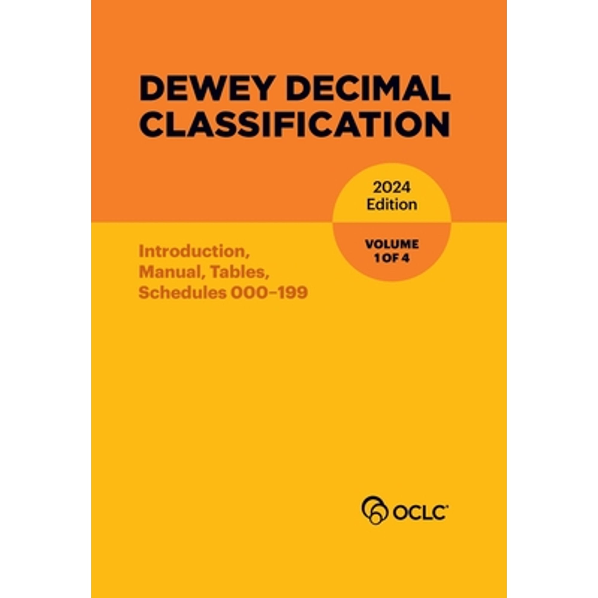 Pre-Owned Dewey Decimal Classification, 2024 (Introduction, Manual ...