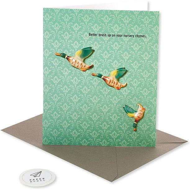 Paper Rebel Funny Baby Card (Nursery Rhymes) - Walmart.ca