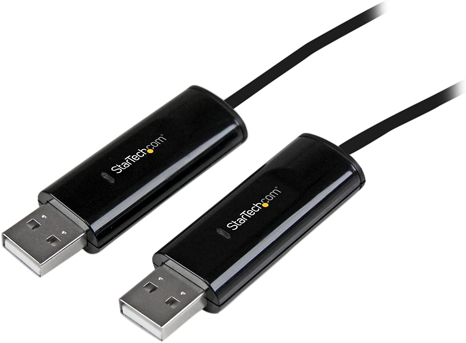 2 Port USB Keyboard Mouse Switch Cable w/ File Transfer for PC and Mac ...