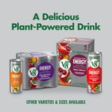 V8 +Energy Sparkling Black Cherry Juice Energy Drink, 11.5 fl oz Can, 4 ...