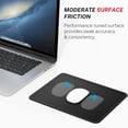 Essential Office & Gaming Mouse Pad, 30% Larger, 8.5” x 11” in, Black ...