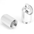 BIMZUC Premium Aluminum Alloy Pill Box Waterproof Keychain Medicine ...