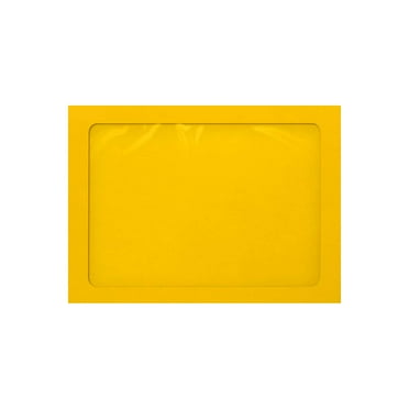 JAM Plastic Zip Envelopes, 9.75 x 13, Yellow, 12/Pack - Walmart.com