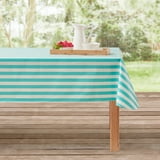Mainstays Summer Fun Tablecloth, Indoor and Outdoor 60x84 Inch, Green ...