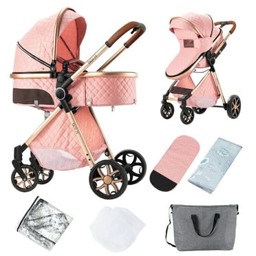 Iris Baby All-Terrain Baby Stroller,2-in-1 Infant Travel System with ...