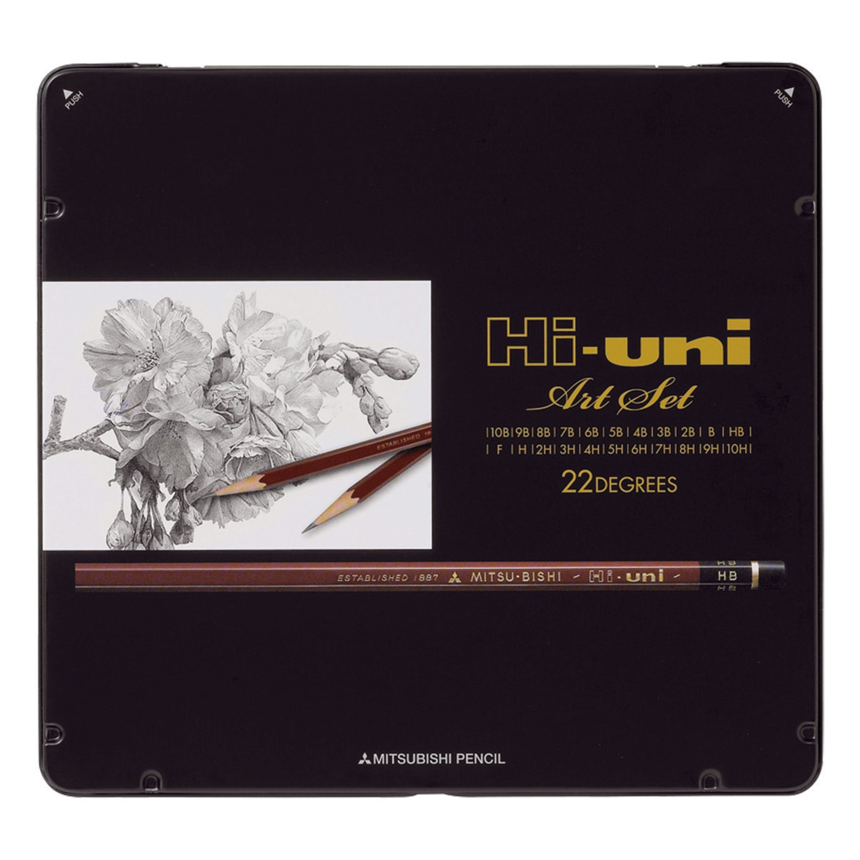 Hi-uni Graphite Pencil Set, 22-Pencils - Walmart.com