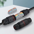 SeekLGT Outdoor Wire Connector IP68 Waterproof Electrical Cable Joiner ...
