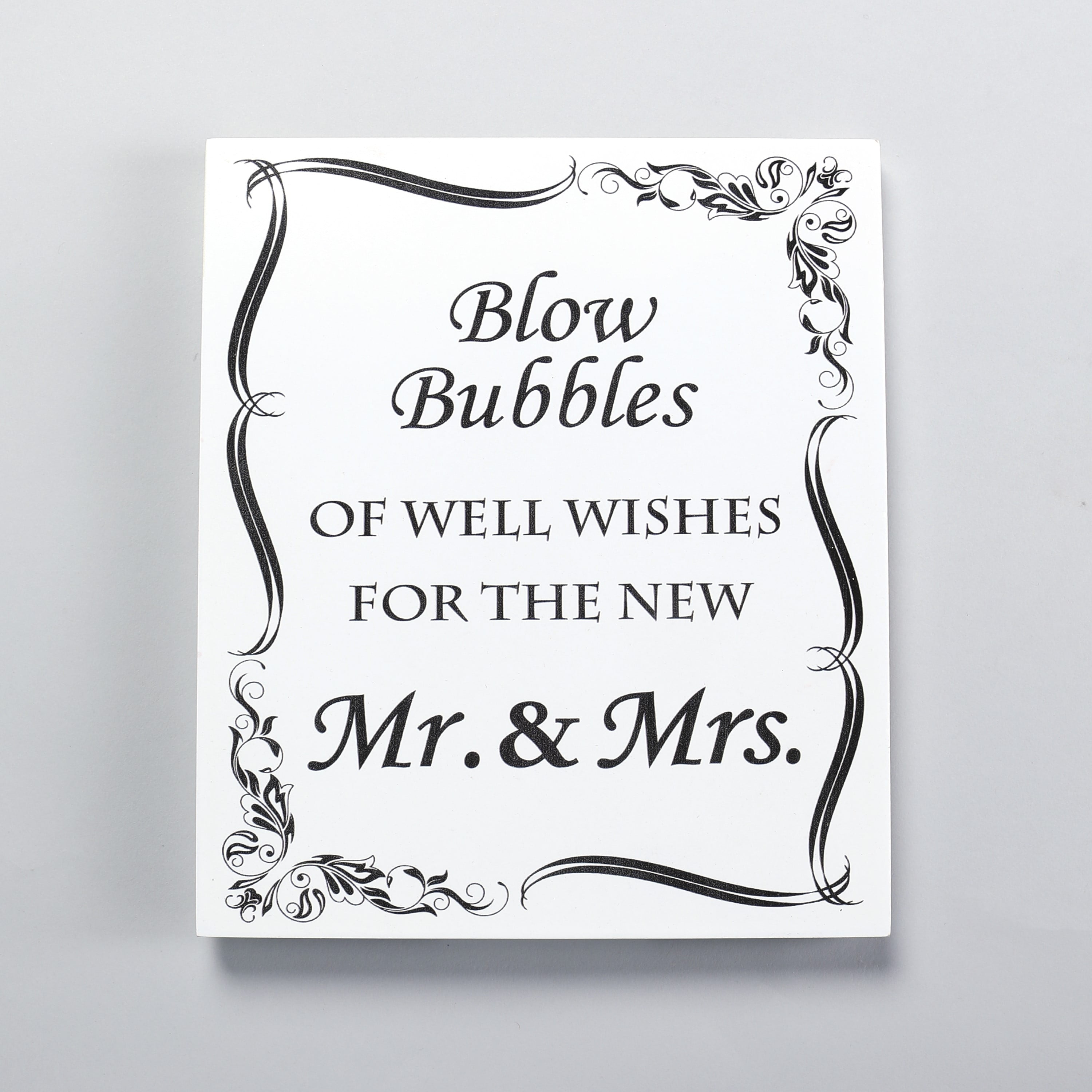 ceremony sign Wooden Wedding Signs -nc send off sign wedding bubbles ...