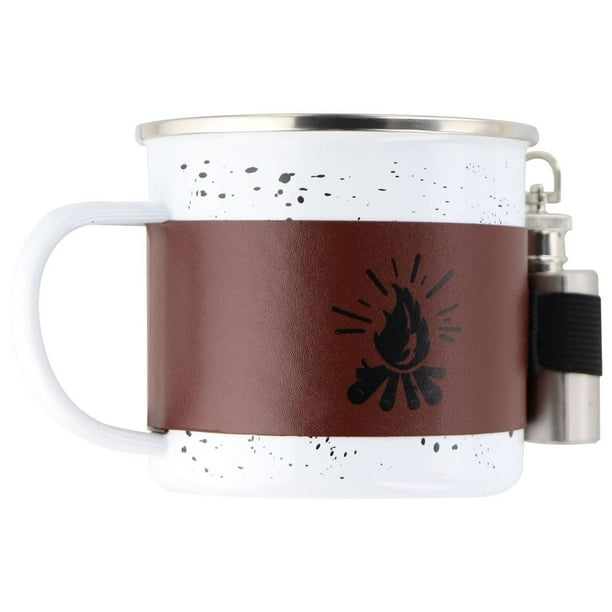 Samsonico 17 oz Coffee Mug with Mini Flask - White - Walmart.ca