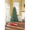 Holiday Time Milford Index 7.5' Pre-Lit Regular Full Quick Set® Pine ...
