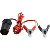 Tekuisi 12V 15A Female Batteries Socket-Plug Car Battery Terminal Clamp ...