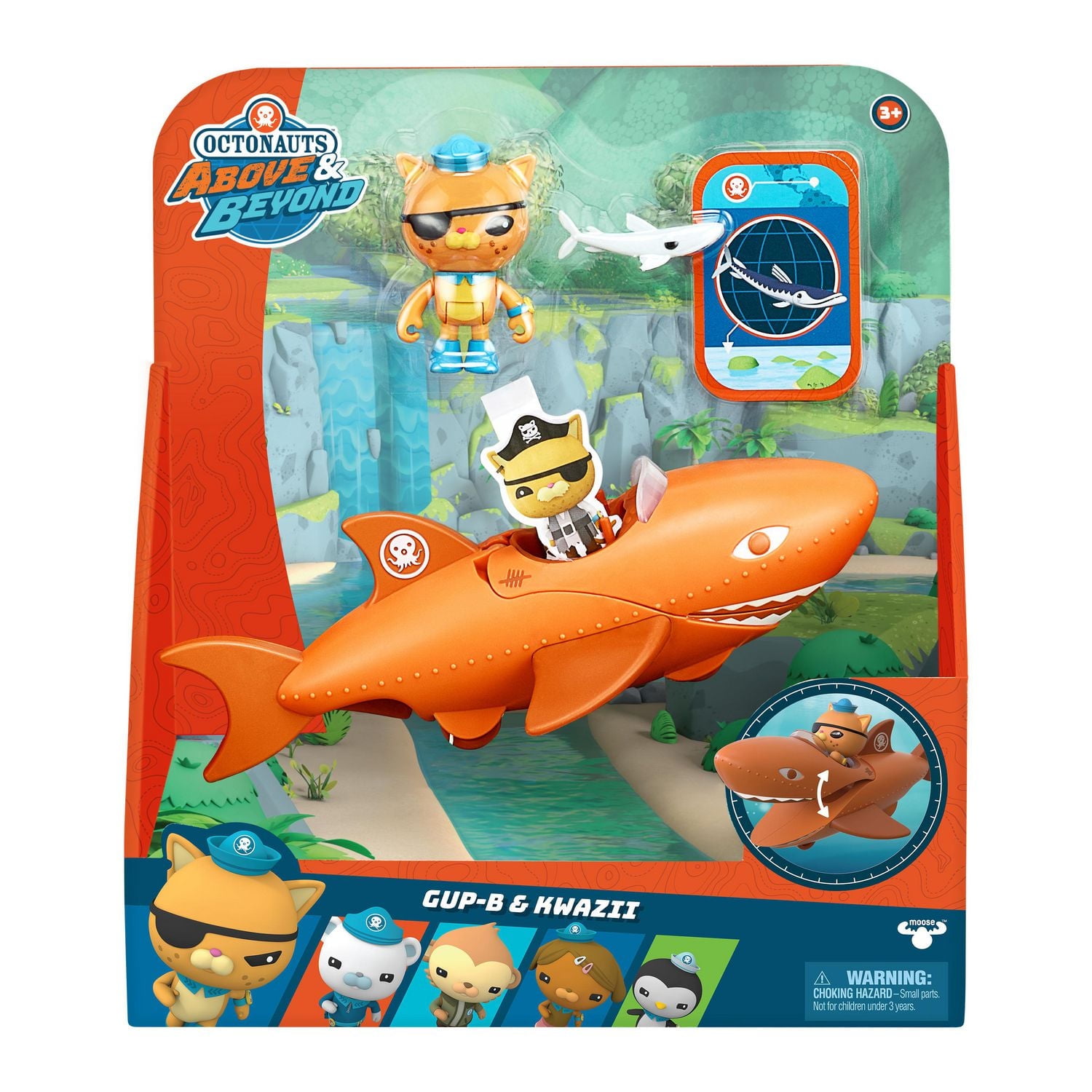 Click here for Bluey Octonauts Above & Beyond - Kwazii & Gup B Ad... prices