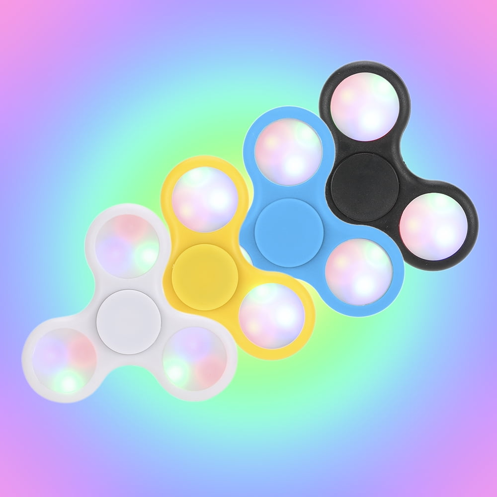Anself New LED Lighting Light Glowing Luminous Hand Finger Tri Spinner ...