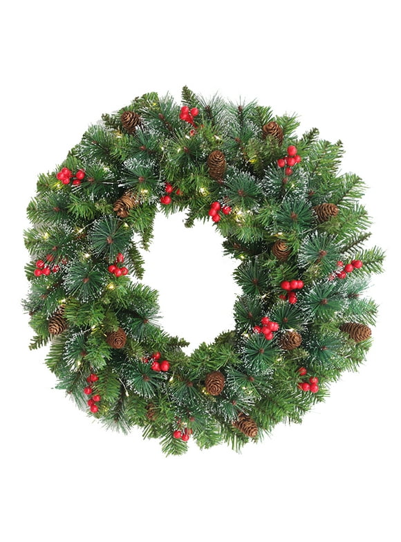 Christmas Wreaths Clearance, Discounts & Rollbacks - Walmart.com