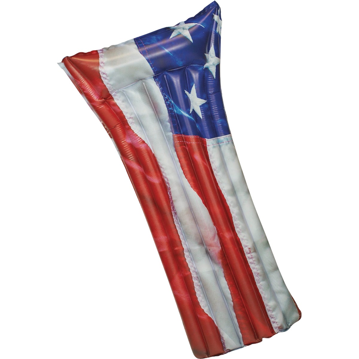 PoolCandy Stars & Stripes 72 In. Deluxe Extra Wide Pillow Raft Pool ...