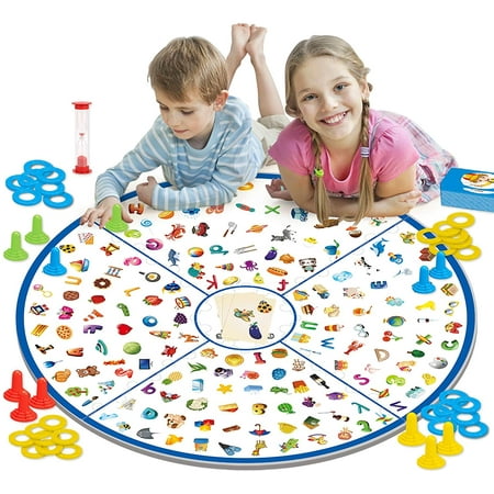 HEYTEABoard Game for Kids and Family, Little Detective Card Game Memory ...