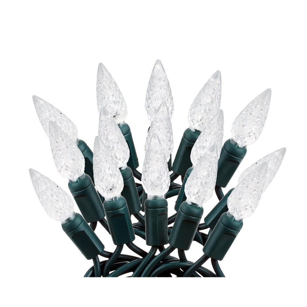 LED Light String 10m/33ft 100 Count C6 Led Lights,Indoor & Outdoor Use ...