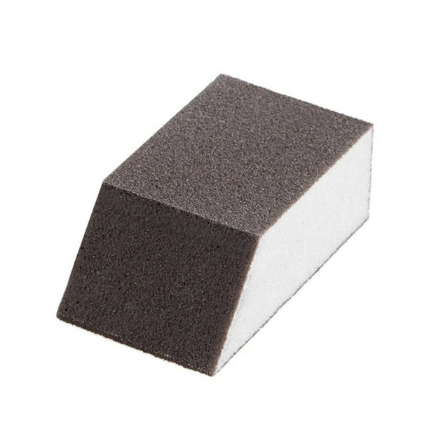Emery rub gap corner sponge wipe decontamination remove rust cleaning ...