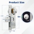 Brass Mortise Lock Commercial Door Lock with Deadbolt - Walmart.com