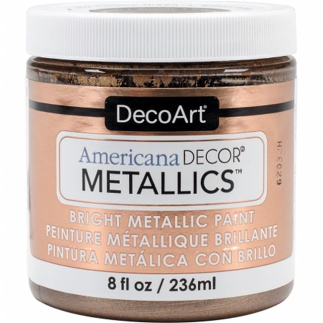 Deco Art 8 oz Americana Decor Metallic Paint, Antique Bronze - Walmart.com