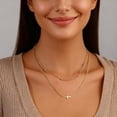 Cross Necklace for Women Stack, 16K Gold Plated Tiny Cute Choker ...