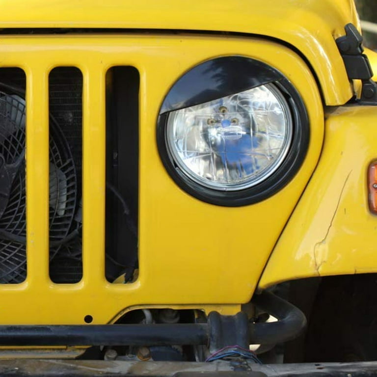 Jeep Wrangler Angry Headlights