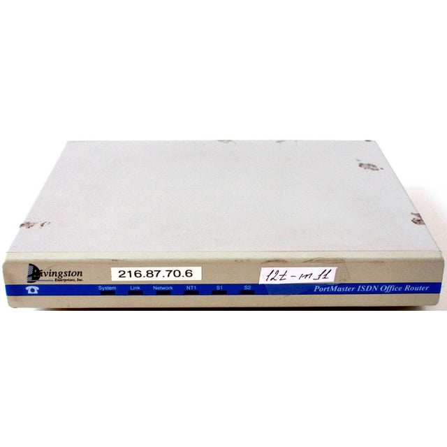 TELECOM, PortMaster ISDN Office Router, ( 12T-m11) - Walmart.com