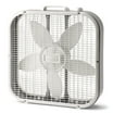 "Lasko 20"" Metal Blade Box Fan, 3 Speeds, Weather-Resistant, Portable ...