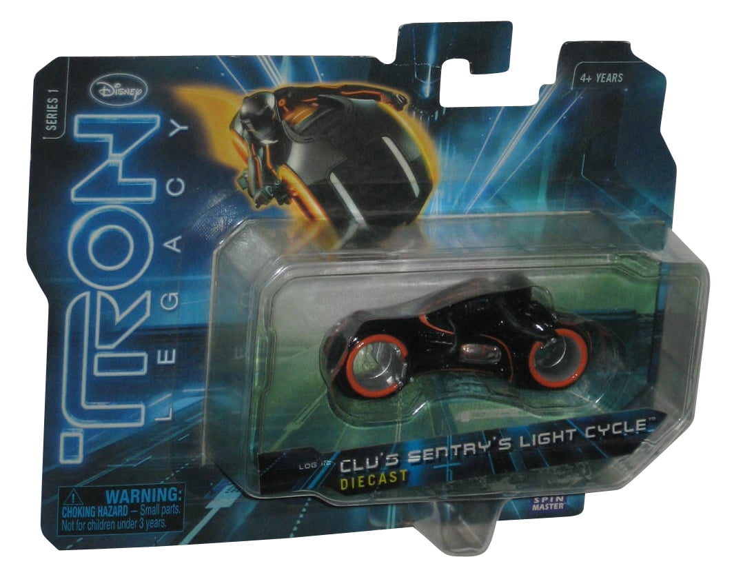 Tron Legacy Series 1 Clu's Sentrys Light Cycle (2010) Die Cast Vehicle ...