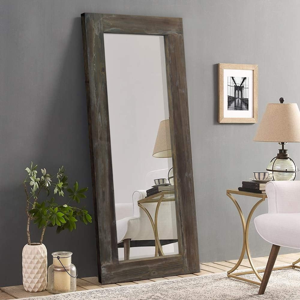 Click here for Trvone Full Length Mirror Floor Mirror Oil Rubbed... prices