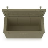RTIC Ultra-Tough 145 QT Camping Cooler, Olive, Fits 195 Cans ...