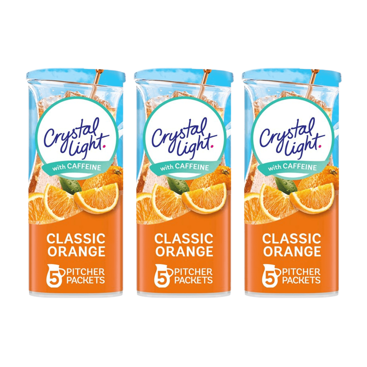 Crystal Light Classic Orange Drink Mix, 10-Quart Canister (Pack of 3 ...